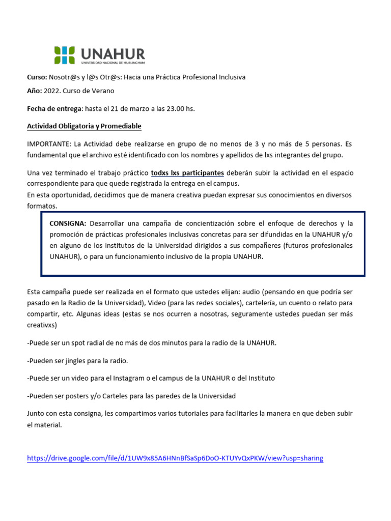 TP GRUPAL Parcial Curso de Verano | PDF