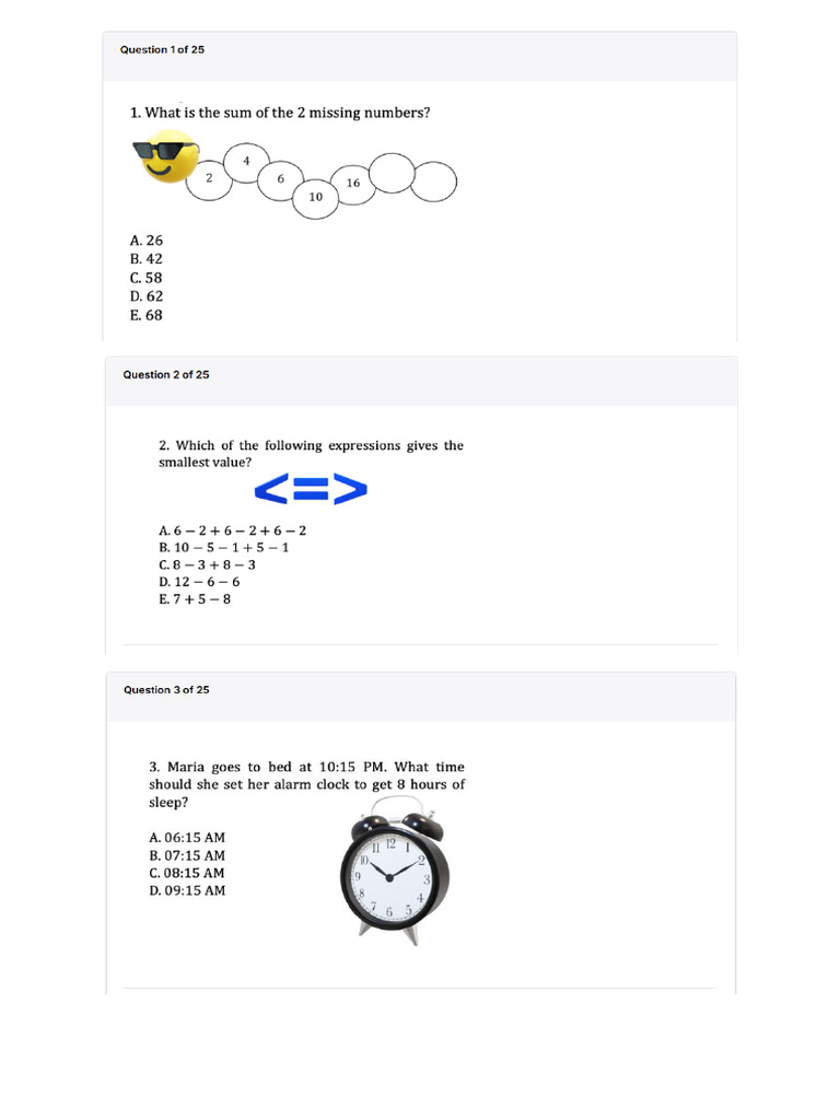 VTAMPS 19 P1 Set 1 No Answers | PDF