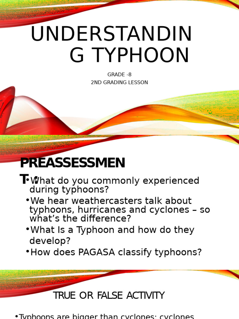 Understanding Typhoon Final PPT PDF Compress | PDF | Tropical Cyclones | Eye (Cyclone)