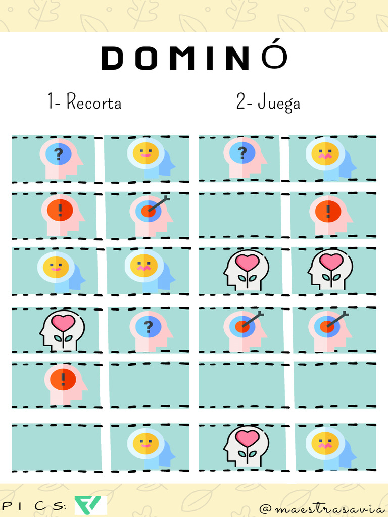 Dominó-emociones | PDF