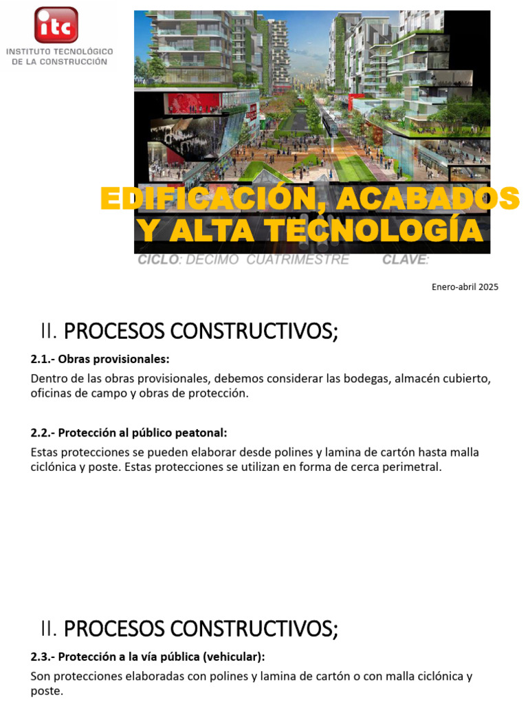 Procesos Constructivos en Edificación | PDF | Fundación (Ingeniería) | Hormigón