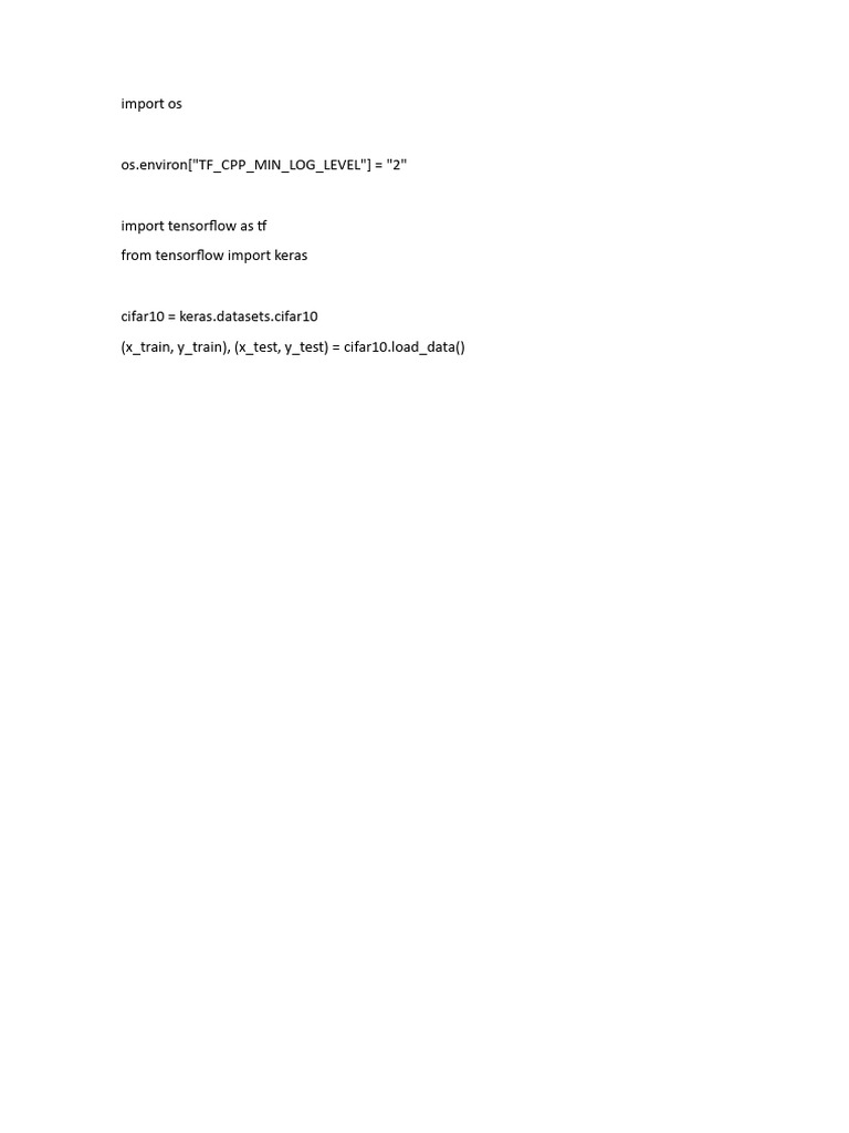 Tensor Flow | PDF