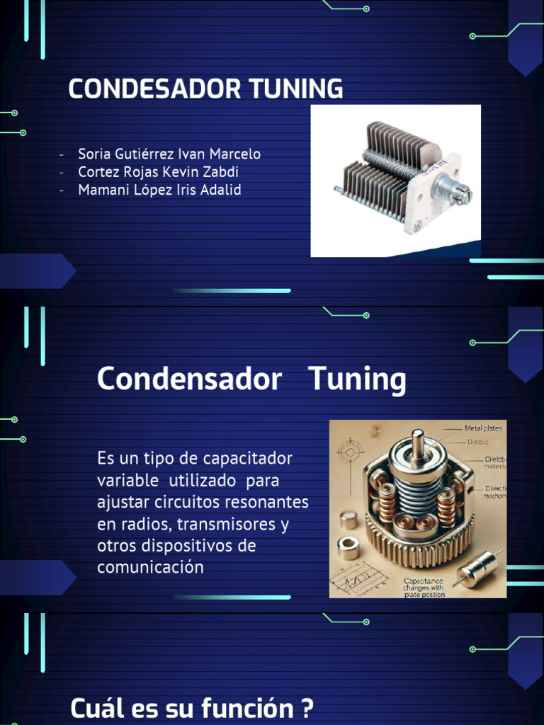 Capacitor Tuning | PDF | Condensador | Capacidad