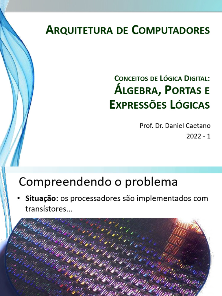 ARA0039_aula09 | PDF | Porta lógica | Informática