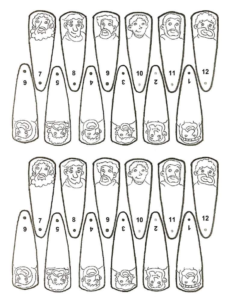 1 Abanico 12 Discipulos | PDF