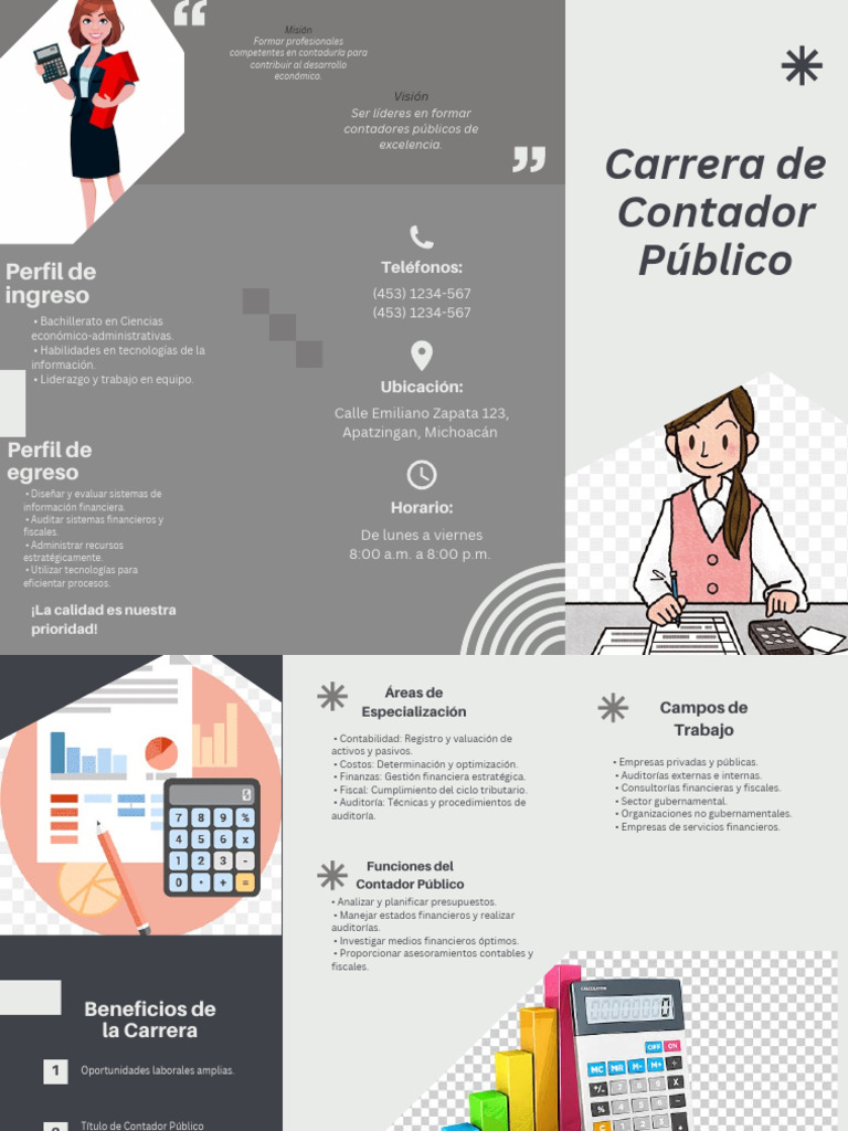 Ev-U3-Tríptico-Yazmín Rurex Gómez | PDF | Auditoría | Contador