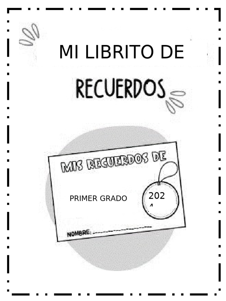 Mi Cuaderno de Recuerdos | PDF