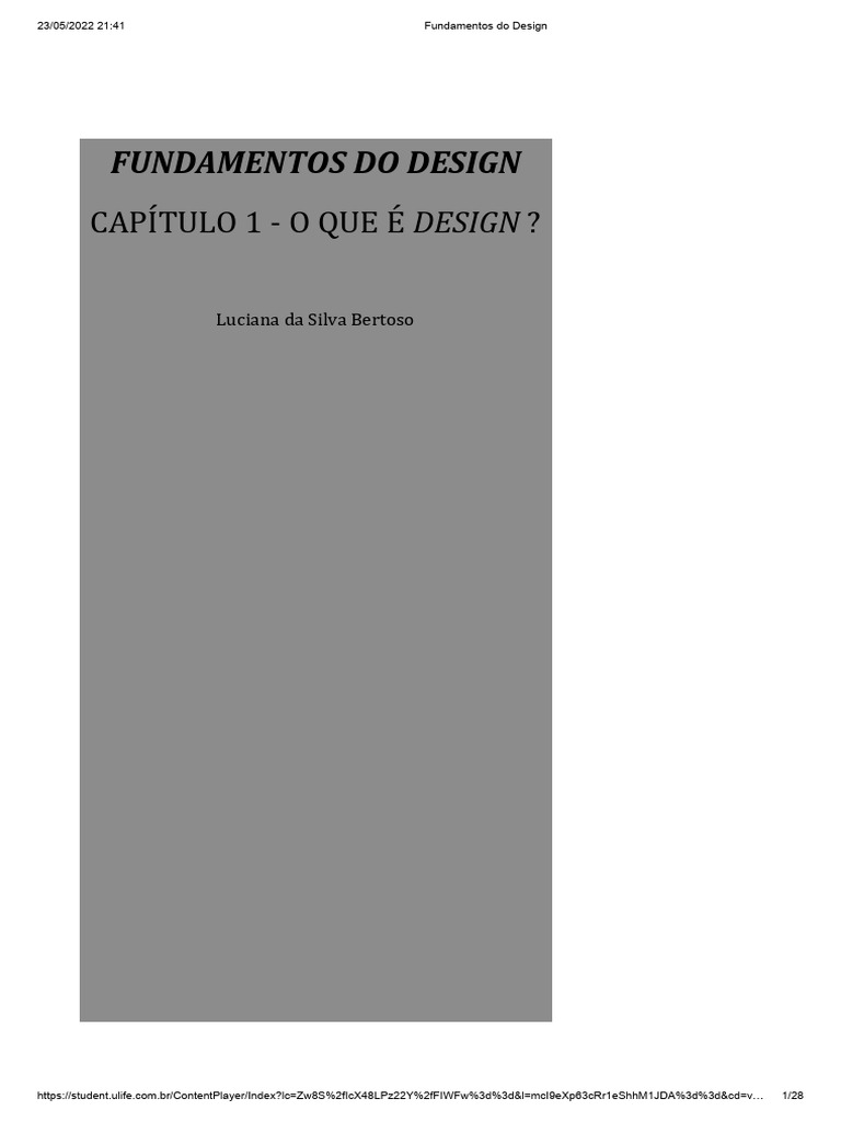 Fundamentos do Design: Definições e Práticas | PDF | Esboço | Comunicação