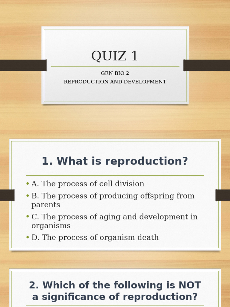 Quiz 1 Repro and Dev Gen Bio 2 | PDF | Fertilisation | Flowers