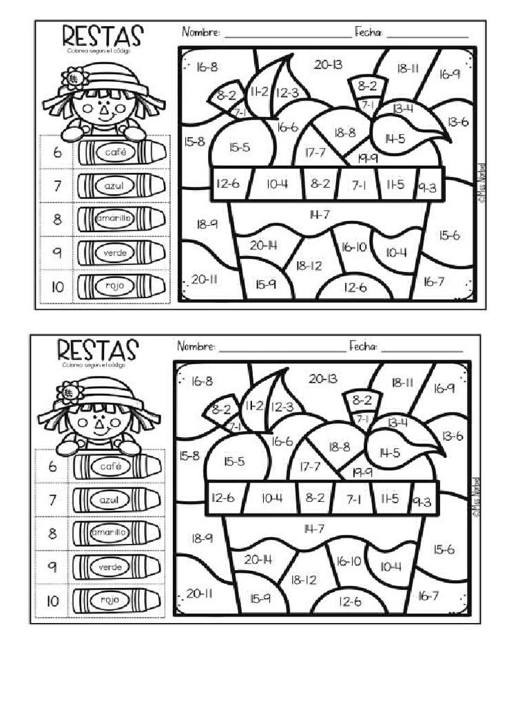 Restas Hasta El 20 Segundo | PDF