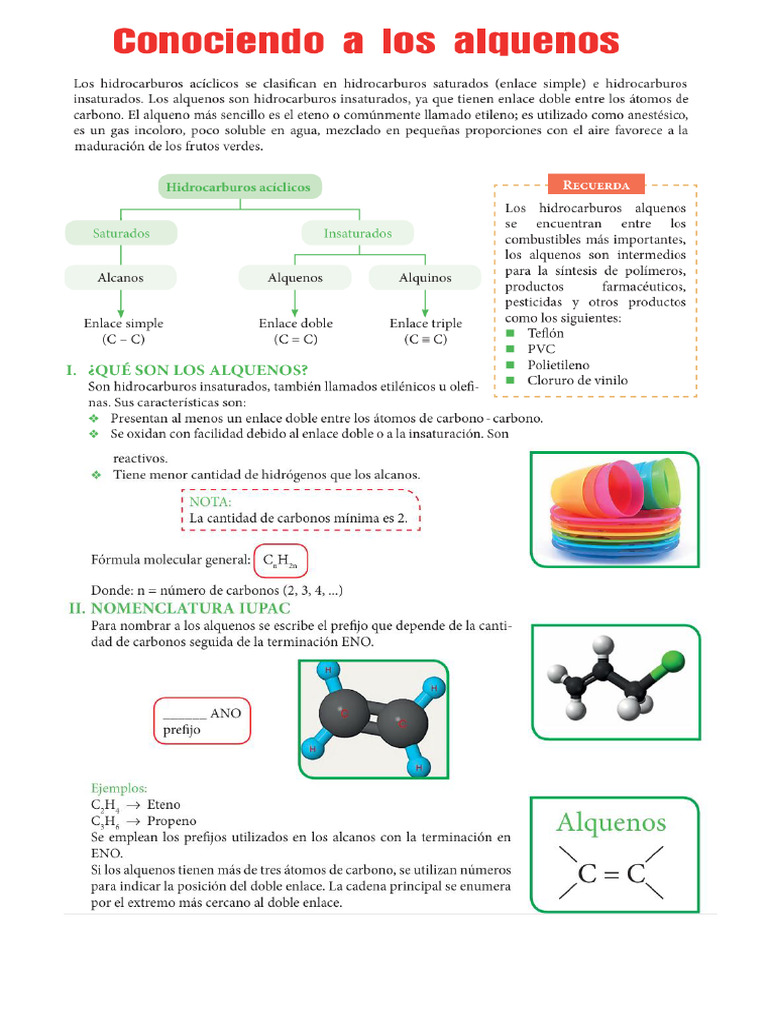 ALQUENOS | PDF