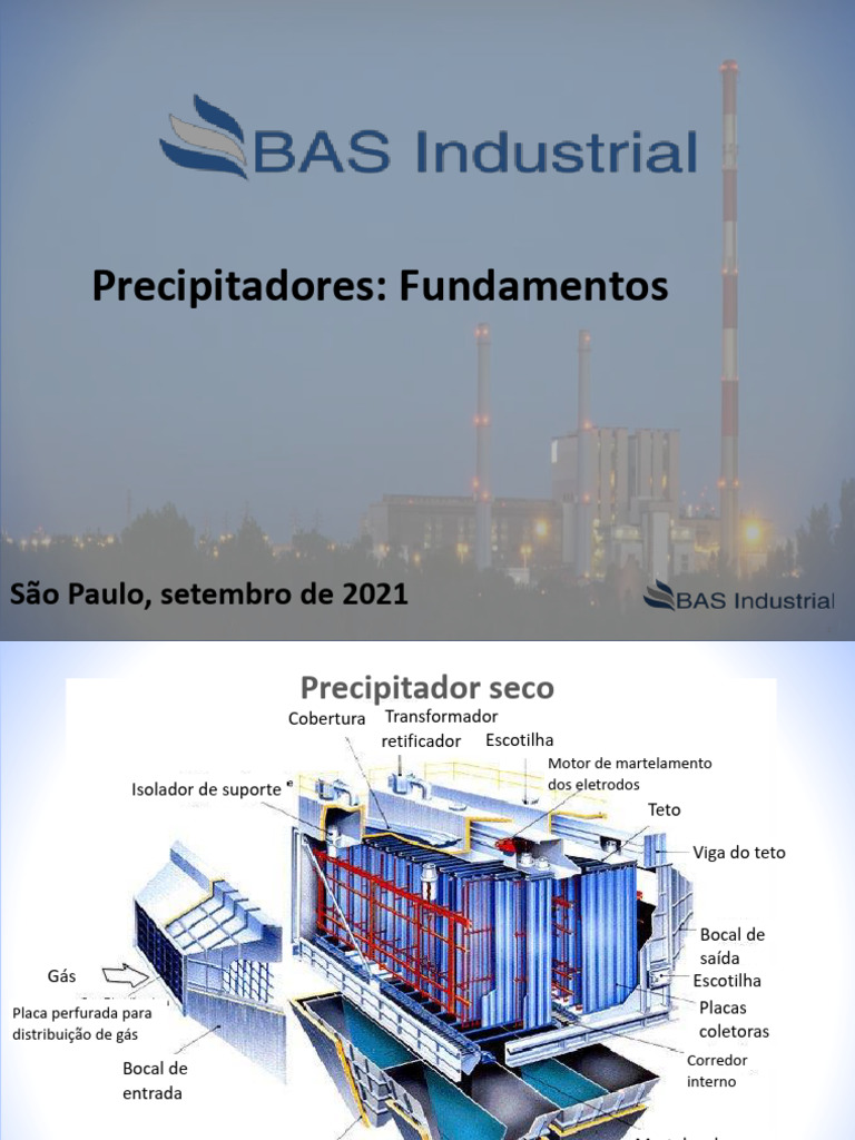 BAS Industrial - Módulo 2 - Precipitadores - Fundamentos | PDF | Elétron | Íon