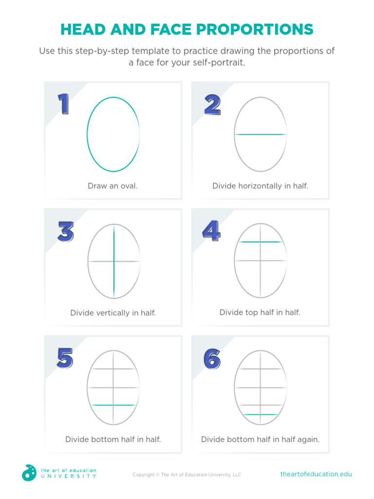 Face Proportions for Self-Portraits | PDF