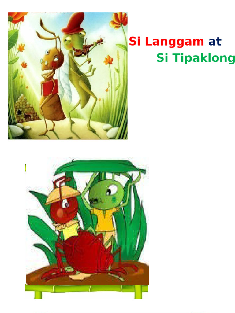 Big Book Si Langgam at Si Tipaklong | PDF