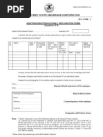 Family Members Declaration Form | PDF