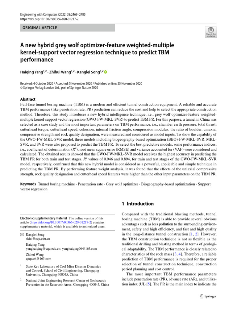 A New Hybrid Grey Wolf Optimizer Feature Pdf Machine Learning Artificial Intelligence