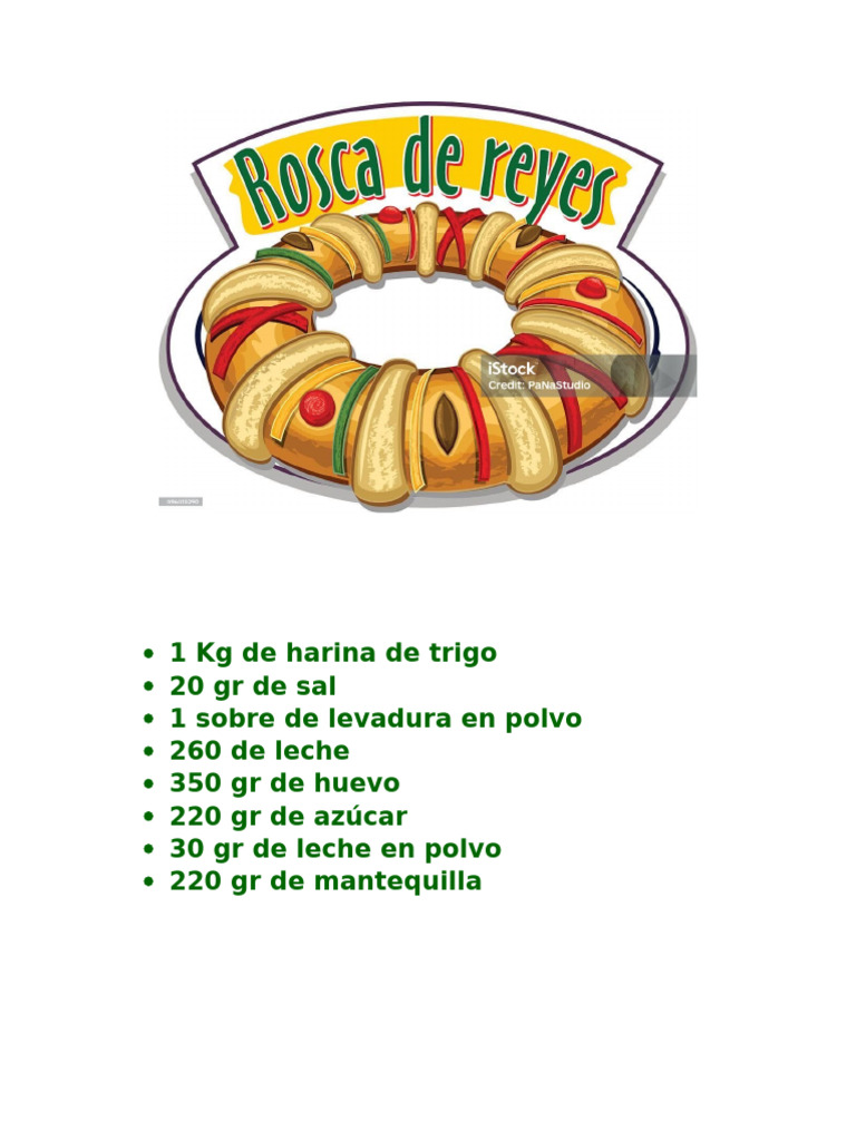 Rosca de Reyes | PDF
