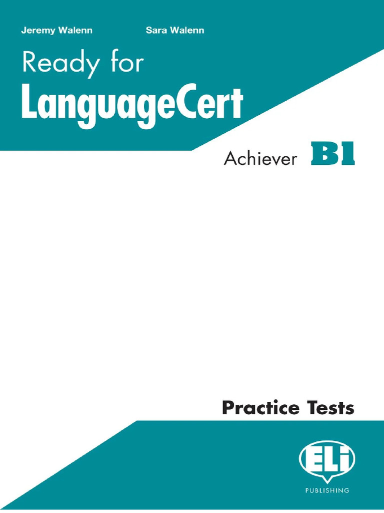 Language CERT B1 Könyv | PDF