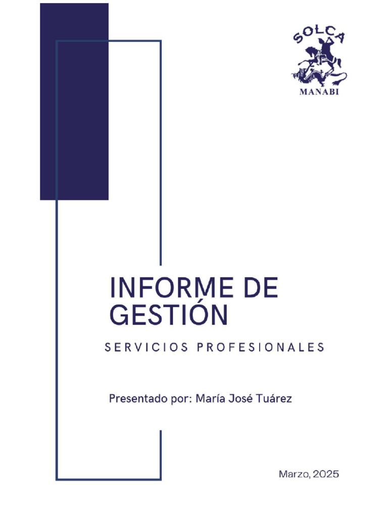 Informe de Gestion M Tuarez 2025-Signed | PDF | Planificación ...