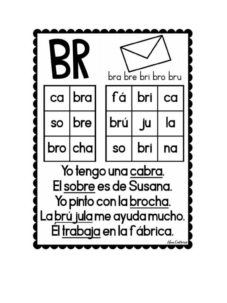 Silabas Trabadas BR | PDF