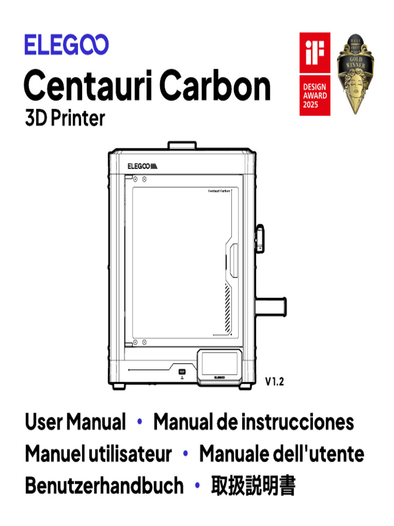 Centauri Carbon User Manual Multilingual - V1.2 | PDF
