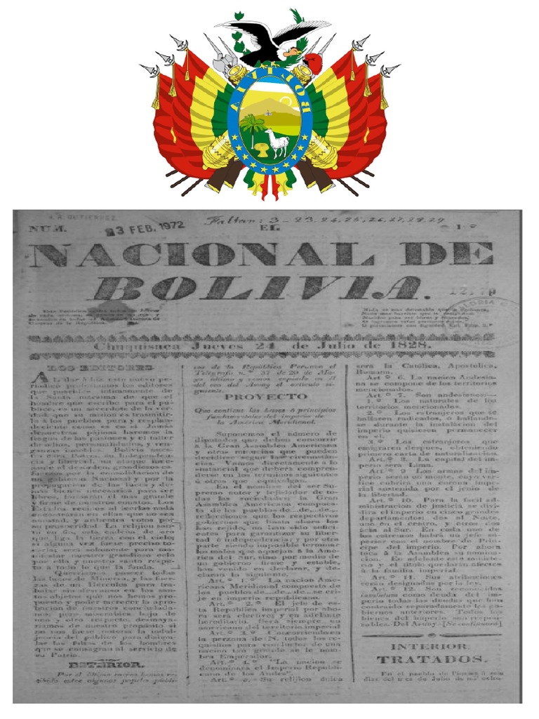 Canto A Avaroa | PDF