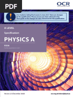 OCR A Level CS Specification (H446) | PDF | Central Processing Unit | Computer Data Storage