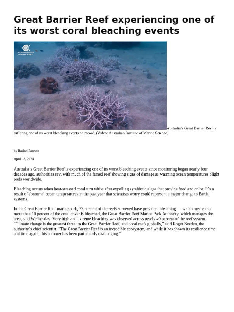 Major Life Choices Examples | PDF | Coral Reef | Coral