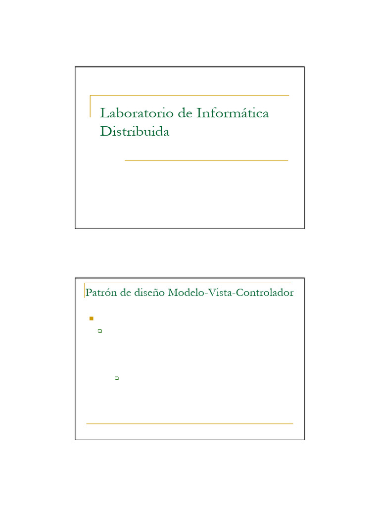 Sesion4_MVC | PDF | Modelo – Vista – Controlador | Arquitectura de sistemas
