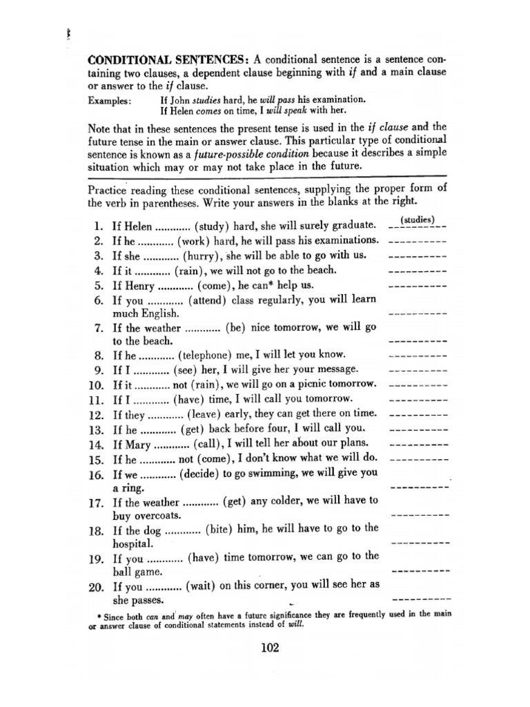 Conditionals & Wish | PDF