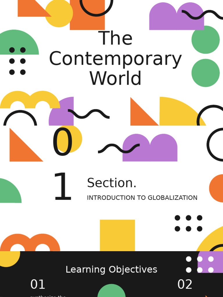 Group 1 Unit 1 The Contemporary World | PDF | Globalization | Justice