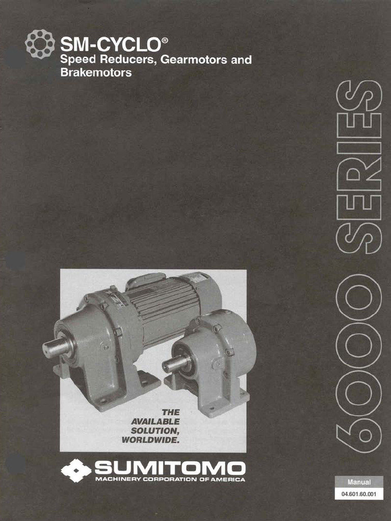 Sumitomo Motor Manual | PDF