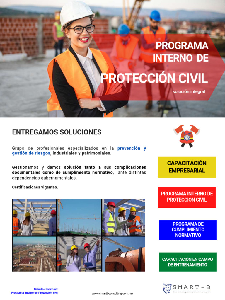 Programa Interno De Protección Civil Pdf Defensa Civil