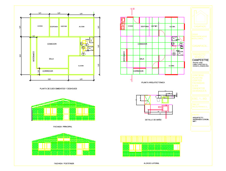 Casa 90 m2 - Chivata.-Model | PDF