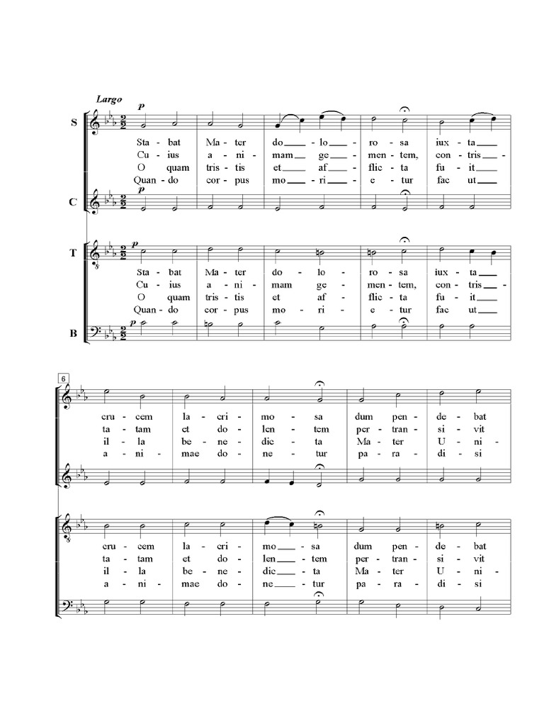 Stabat Mater - Kodály | PDF