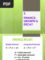 Grade 11 and 12 Finance Notes 2025 | PDF | Compound Interest | Interest