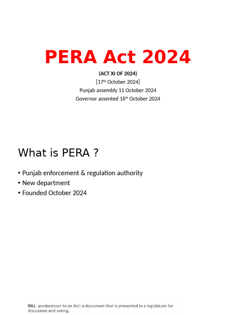 Punjab Enforcement Regulation Act 2024 | PDF | Fine (Penalty) | Crimes