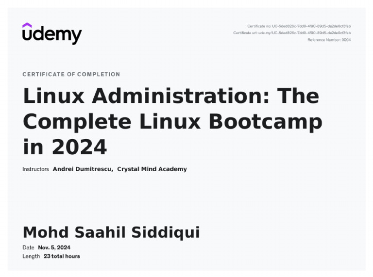 Linux Administration The Complete Linux Bootcamp in 2024 UC | PDF