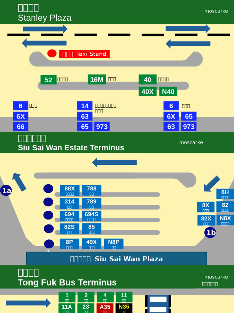 Bus Terminal Map | PDF