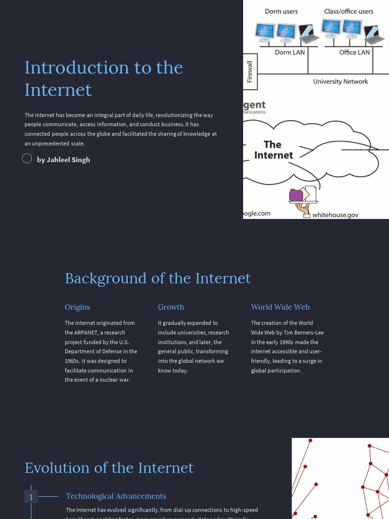 Introduction To The Internet | PDF | Internet | Internet Protocol Suite
