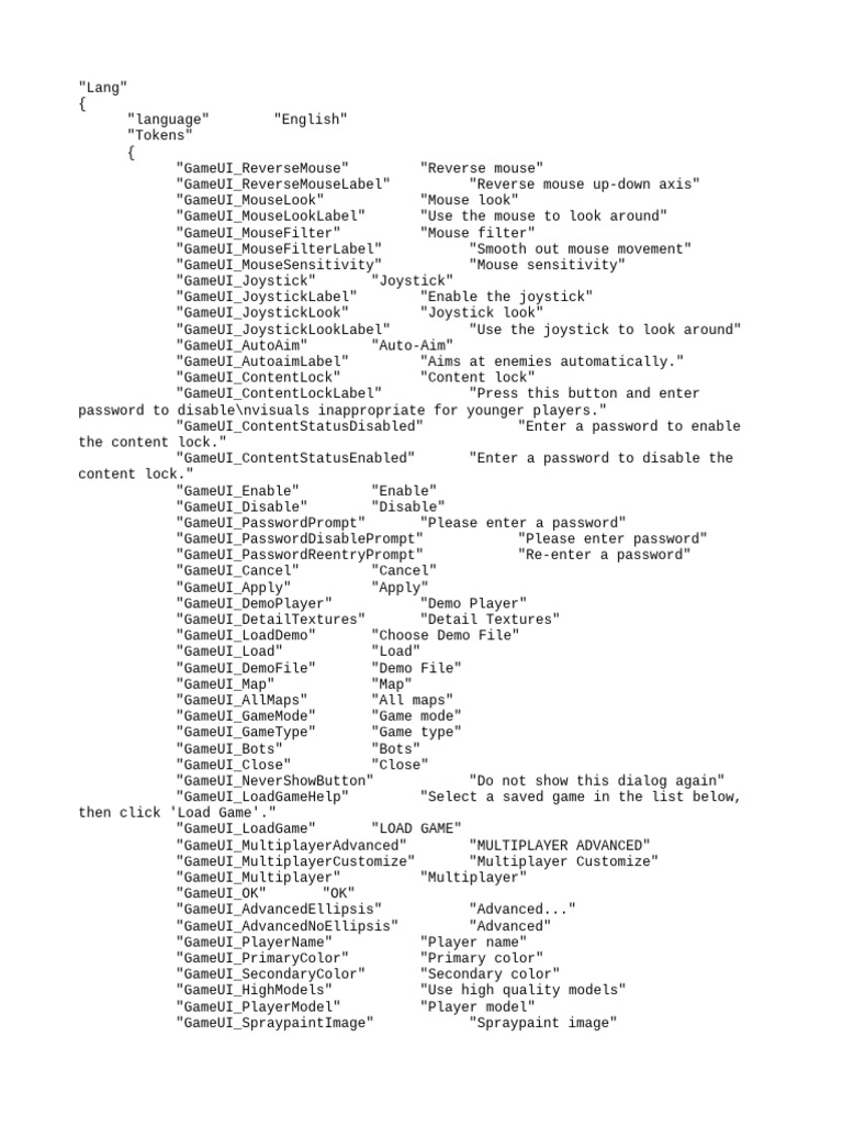 Gameui English | PDF | Glove