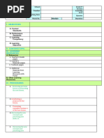 Sample Format - Daily Lesson Plan (Adapted From DepEd) | PDF
