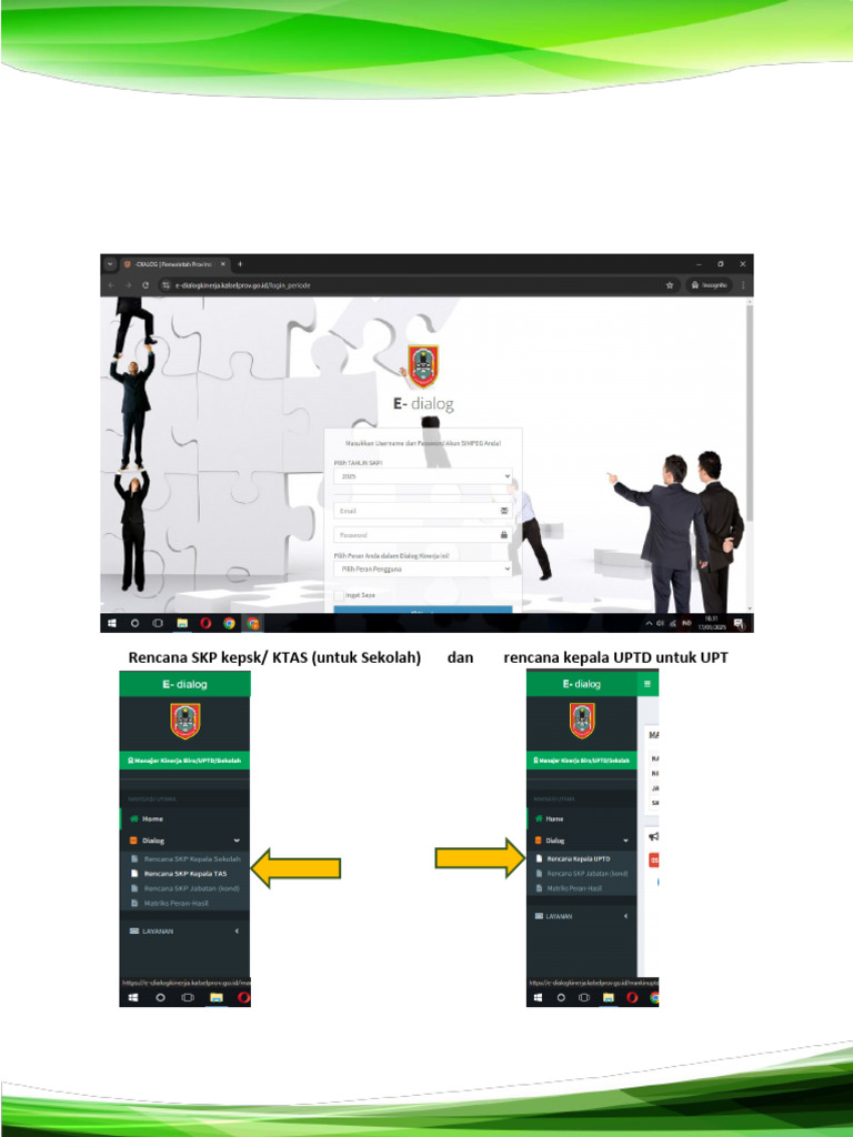 Tutorial Penyusunan RHK Dan Rencana Aksi Untuk Administrasi UPT | PDF