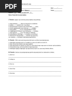 G3 Pang Ukol Activity Sheet | PDF