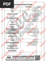 Class 9 Physics Formulas | PDF