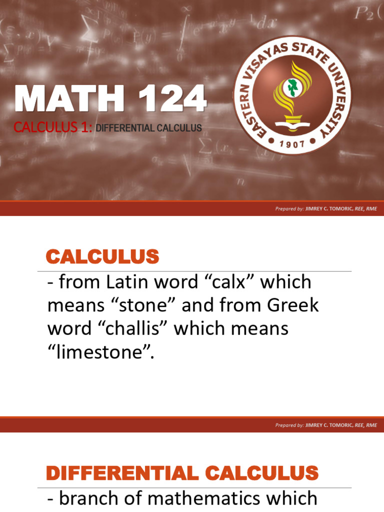 CALCULUS1Chapter1 1339923400691405 | PDF