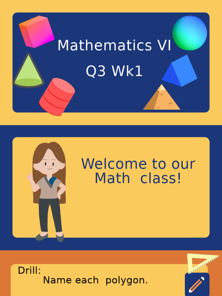 Understanding Solid Figures in Math VI | PDF | Triangle | Vertex (Geometry)