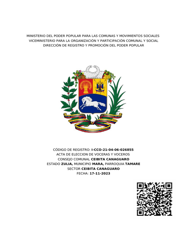 Acta (17) | PDF | Ciencias Políticas | Gobierno