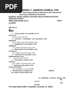 Dad's Medicine | PDF