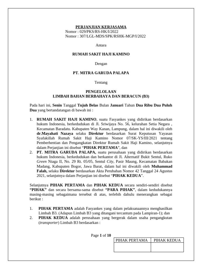 Haji Kamino, RS.-MGP-BP - Draft - 2022-2023 | PDF